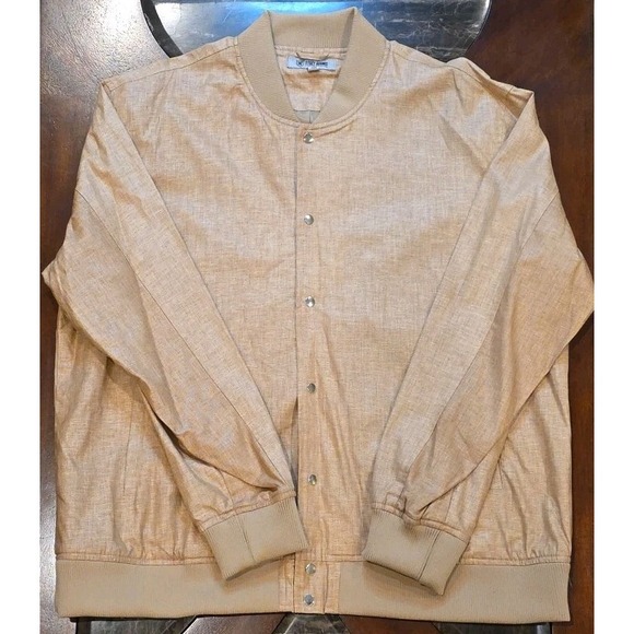Stacy Adams | Jackets & Coats | Stacy Adams Mens 3x Snap Jacket Beige ...